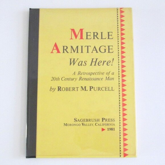 Vintage | Accents | Merle Armitage Was Here Hardcover Book Robert ...